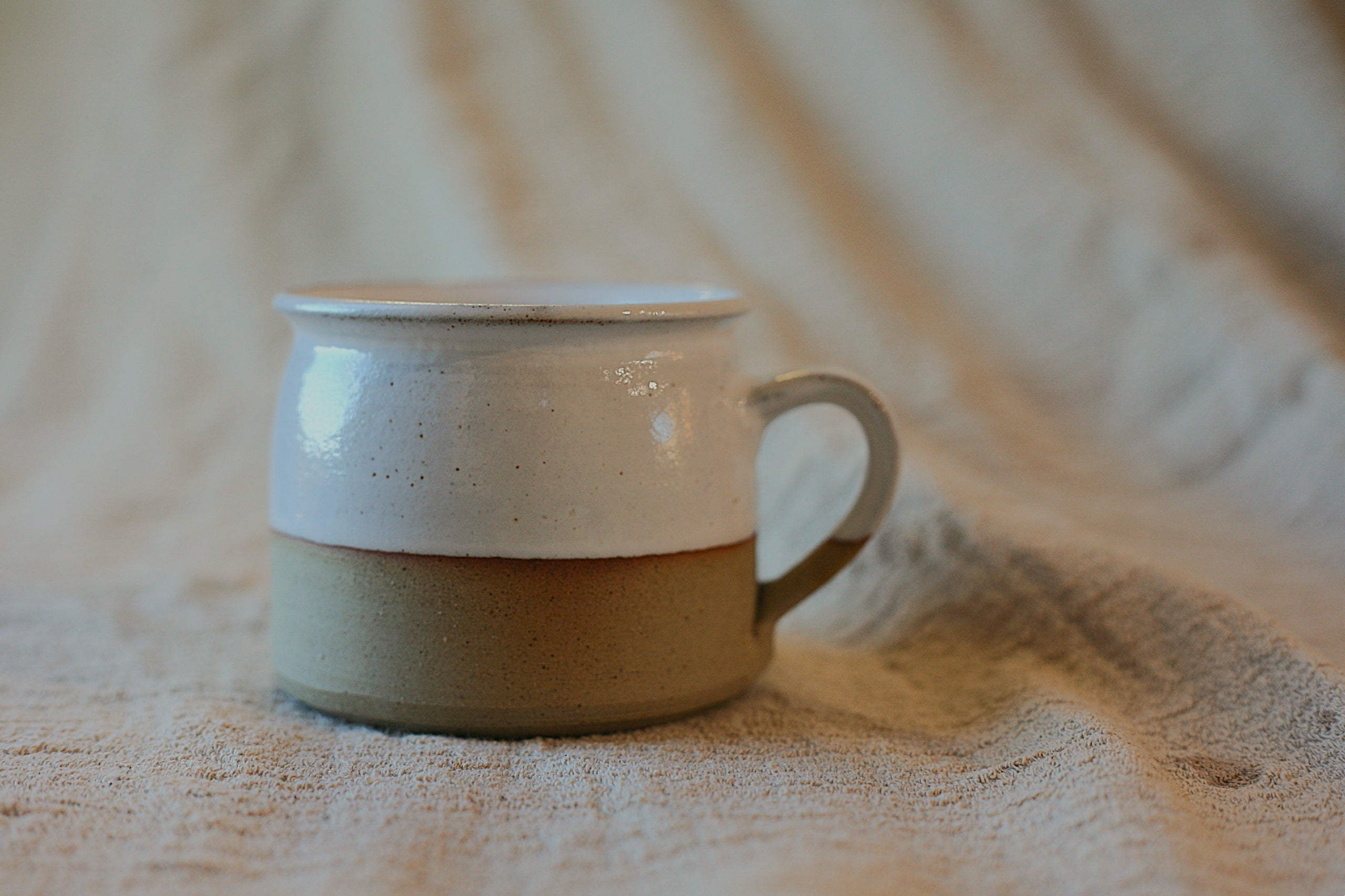 White dip mug | The Kiln Creative
